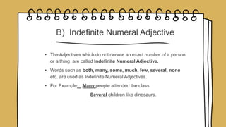 Adjectives and its types | PPTX