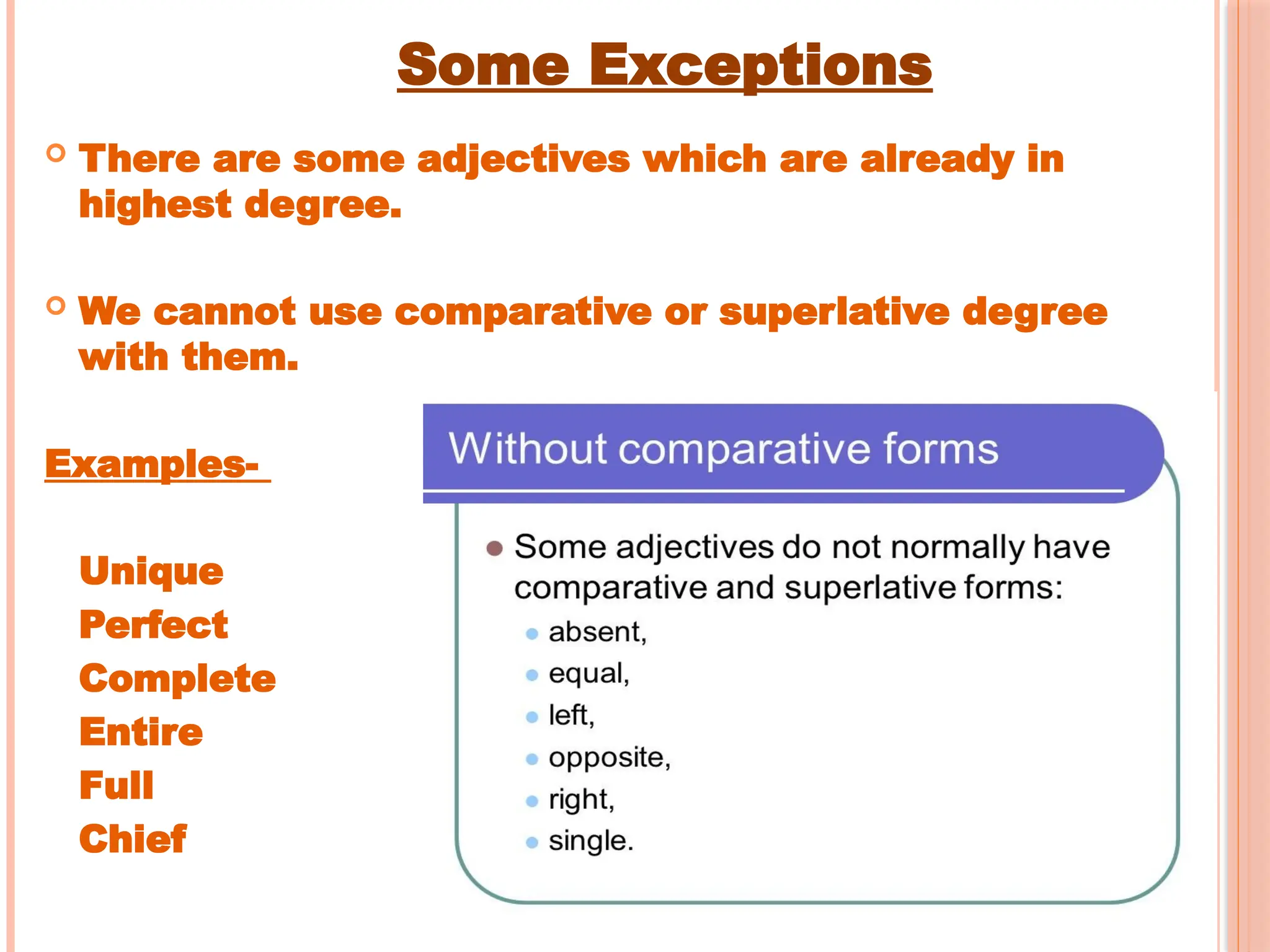 Adjectives and its types.powerpointpresentation | PPT