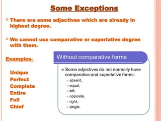 Adjectives and its types.powerpointpresentation | PPTX