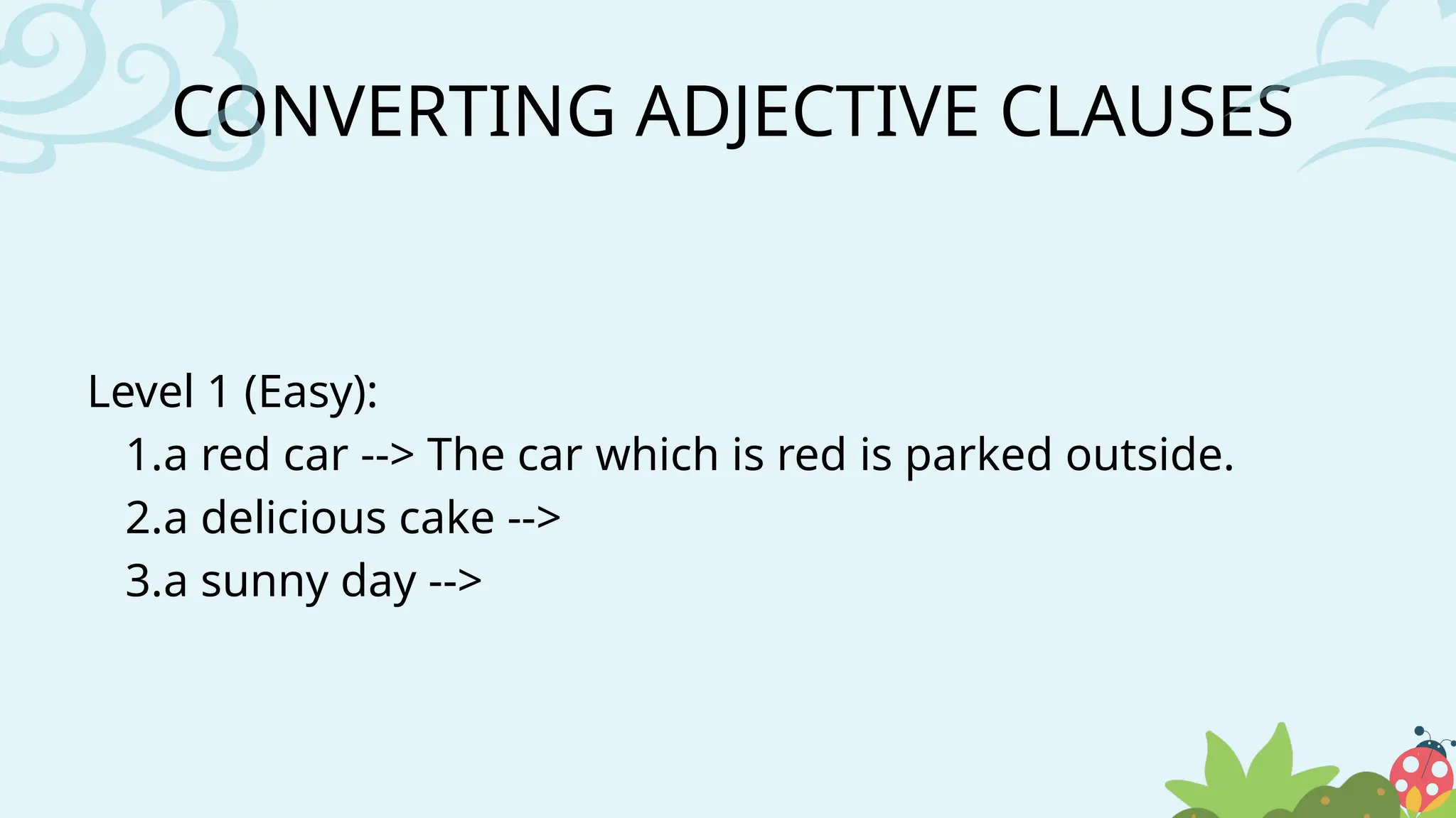 PRESENTASI MATERI BAHASA INGGRIS Adjectives clause.pptx