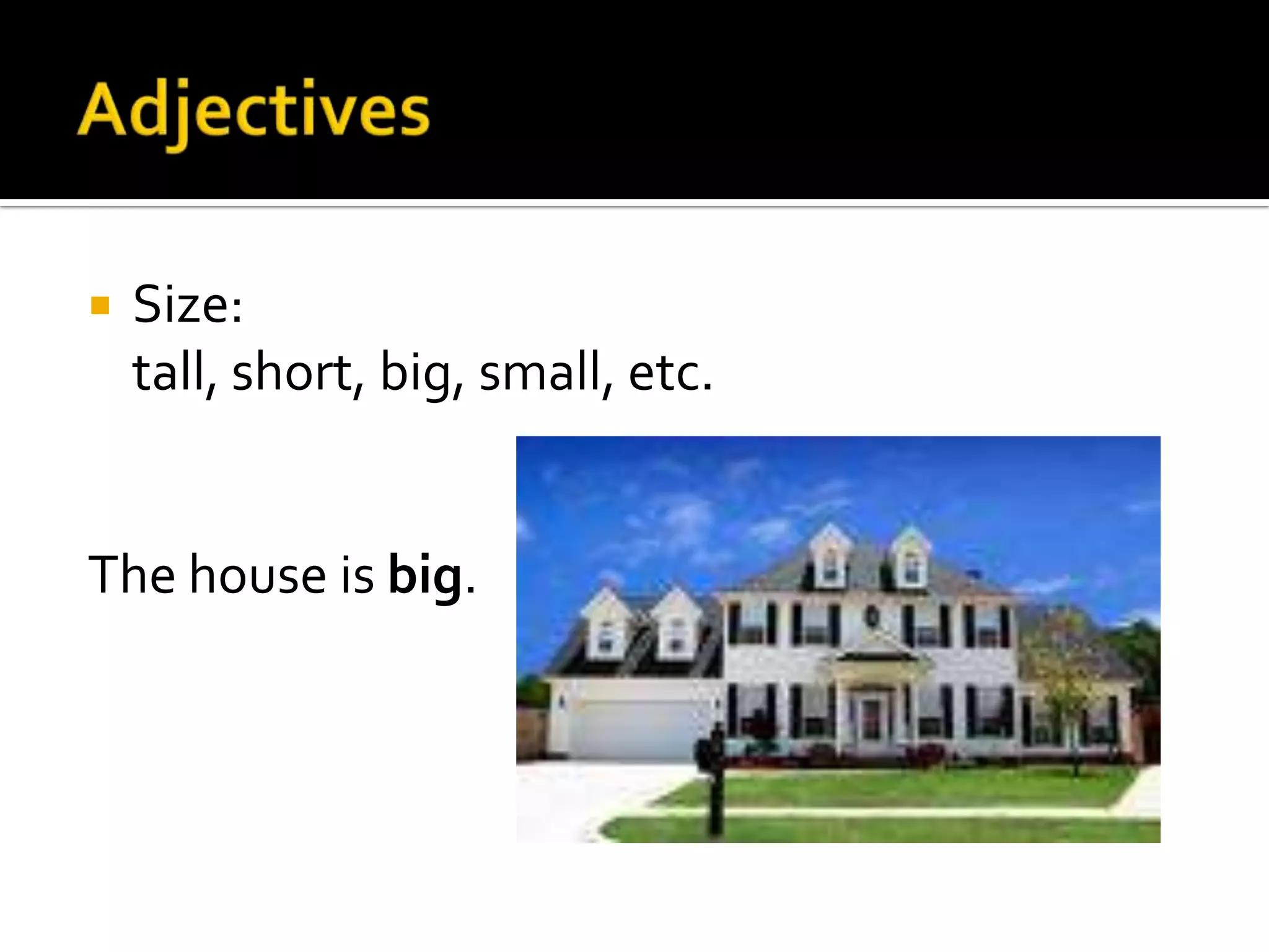 Adjectives, comparatives, superlatives | PPTX