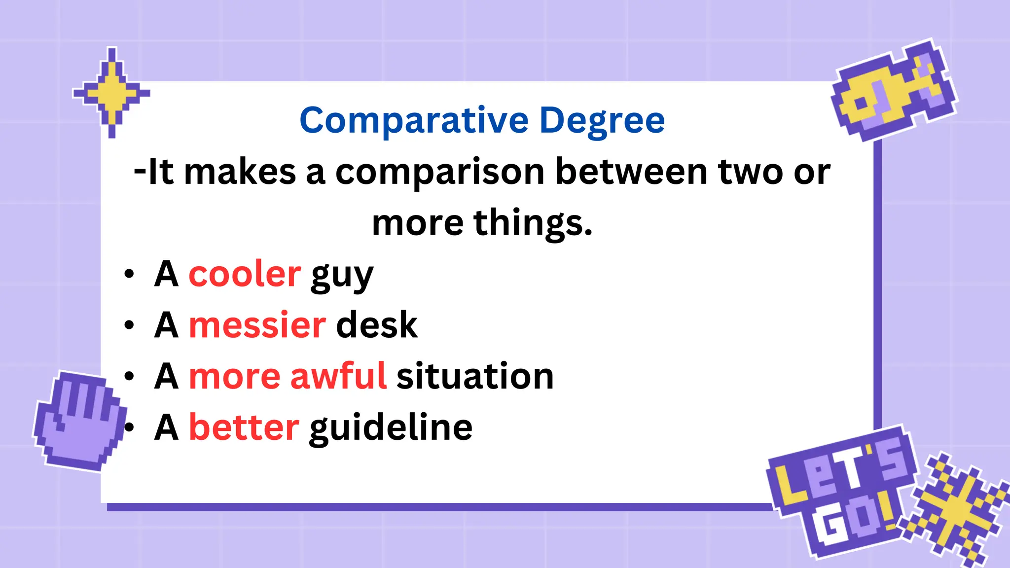 Adjectives; degrees of comparison for Grade 4.pptx