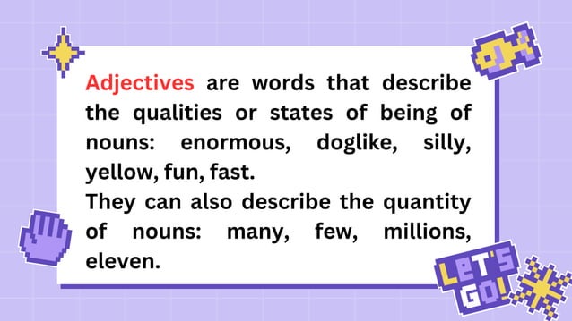 Adjectives; degrees of comparison for Grade 4.pptx | Interior ...