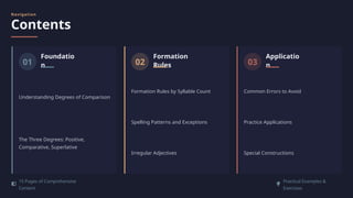 Adjectives_ Degrees of Comparison power point | PPTX