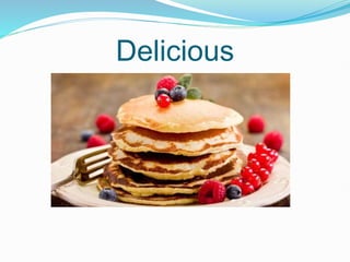 Adjectives describing food ‎ ‎ ‎ ‎ ‎ ‎ ‎ ‎ ‎ ‎ ‎ ‎ | PPT