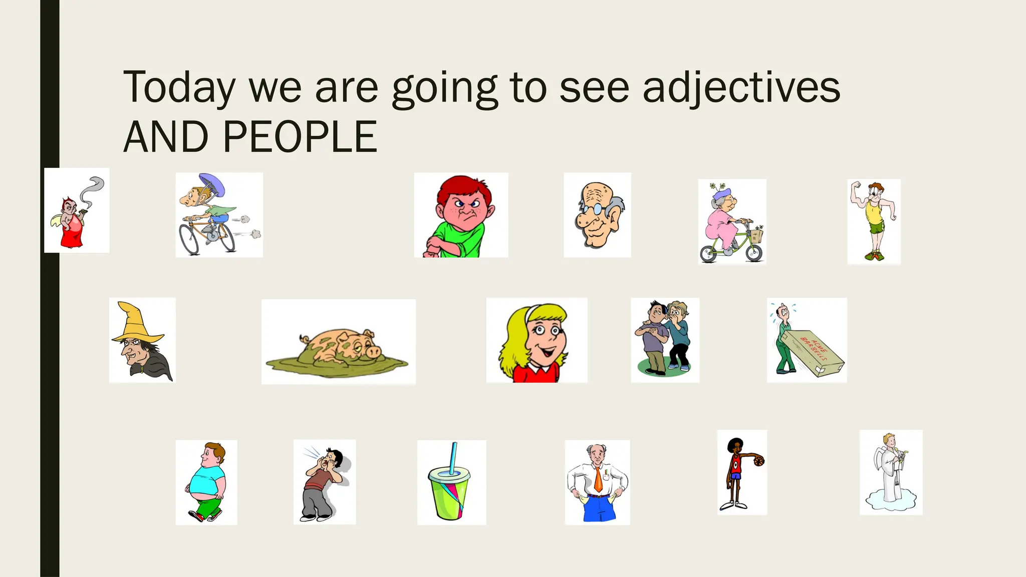 Adjectives descriptions 2 más adjetivos y descripciones | PPT