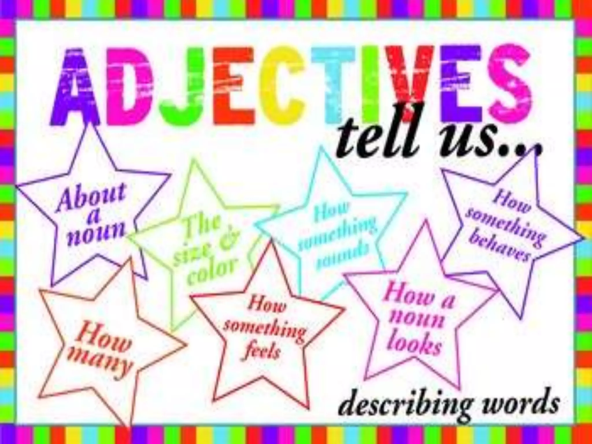 Adjectives feelings | PPTX