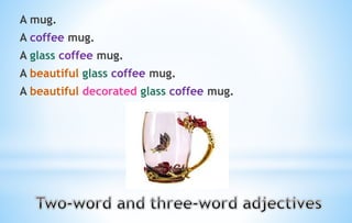 ADJECTIVES FINAL TEST ENGLISH GRAMMAR.pptx | Television | Entertainment