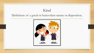 Adjectives for describing personality | PPTX