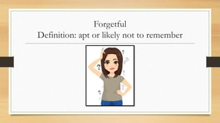 Adjectives for describing personality | PPTX