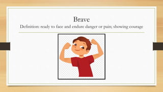 Adjectives for describing personality | PPTX