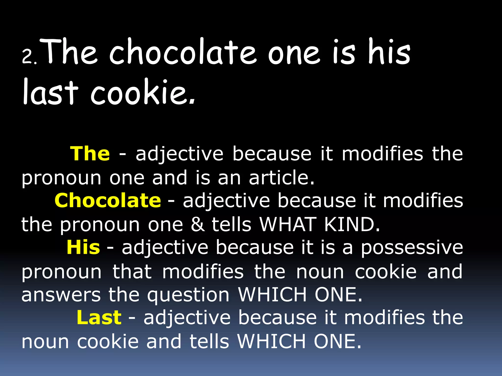 Adjectives (PPT) | PPTX