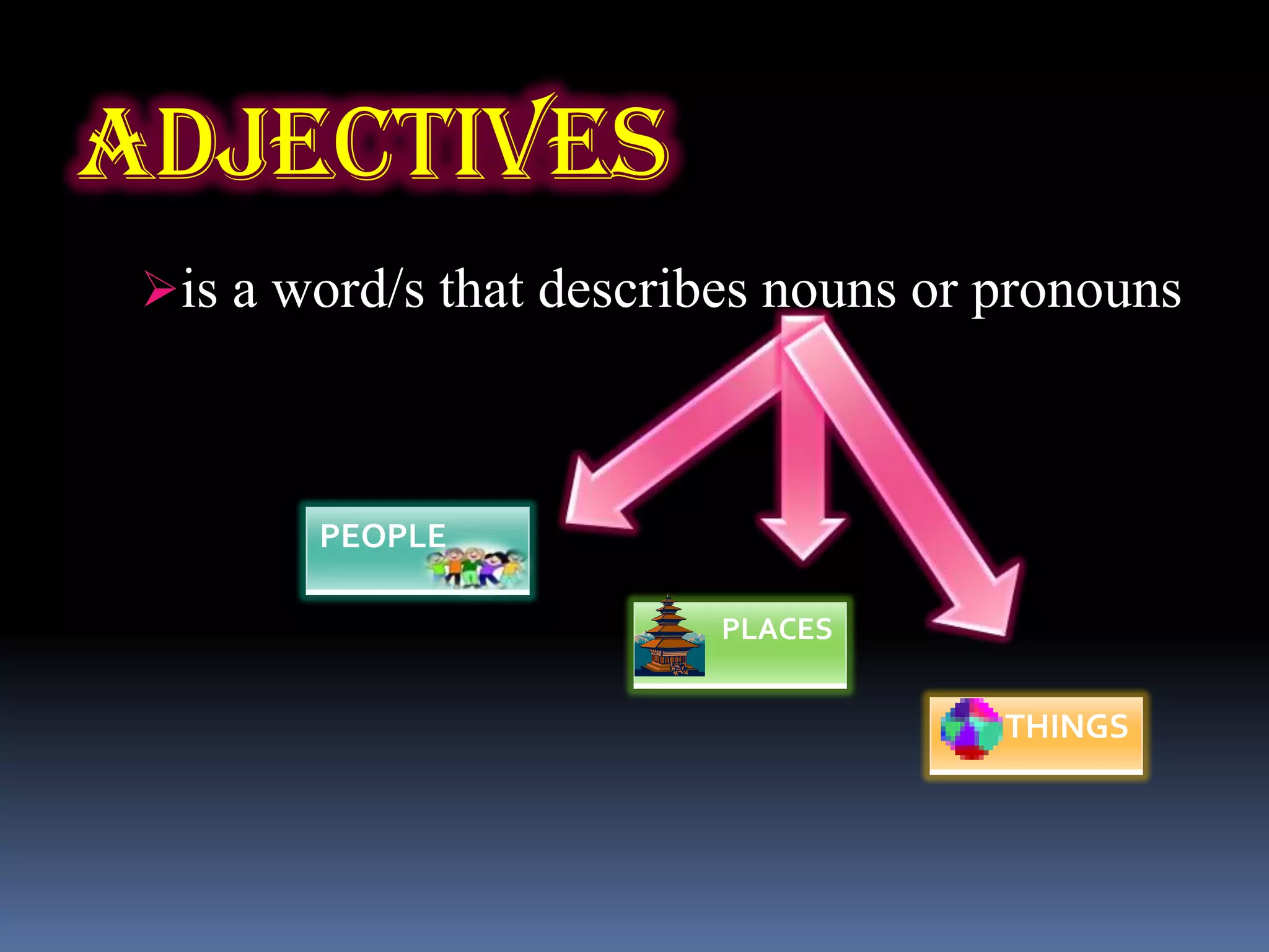 Adjectives (PPT) | PPTX