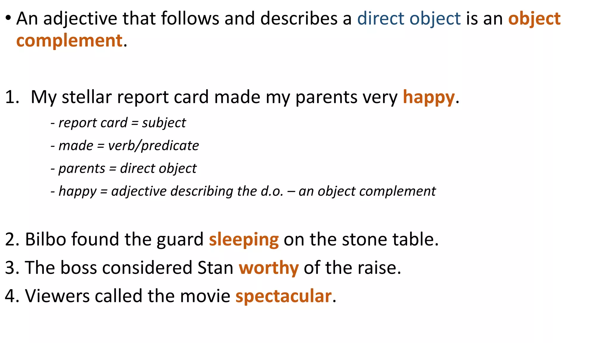 Adjective sgrade8 | PPTX