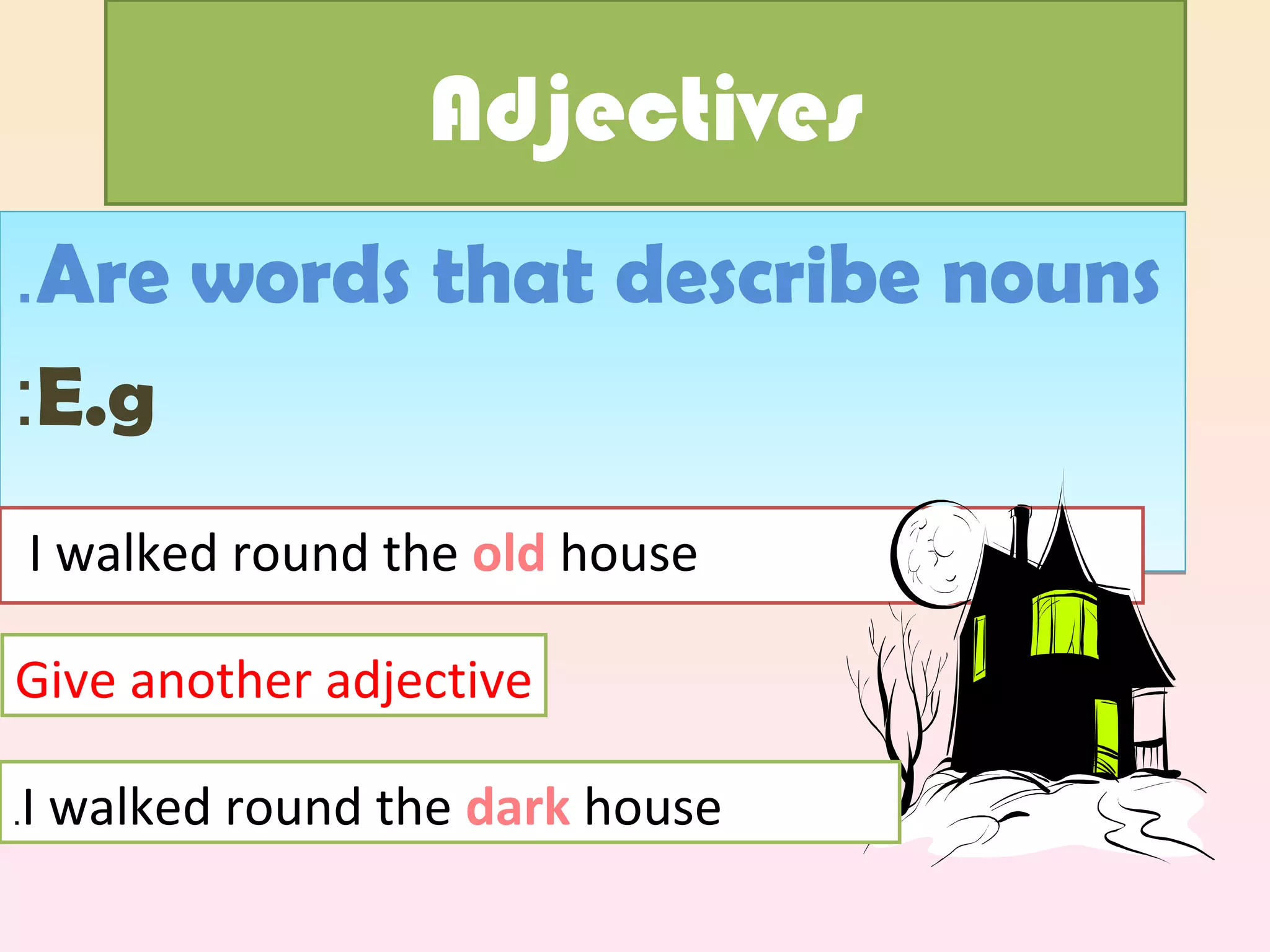 Adjectives for high school | PPT