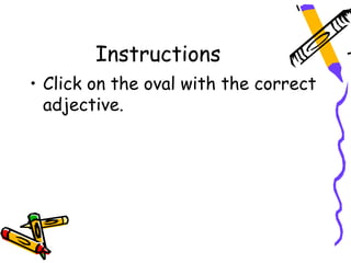 Adjectives (Interactive) | PPT