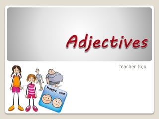 Adjectives lesson | PPT
