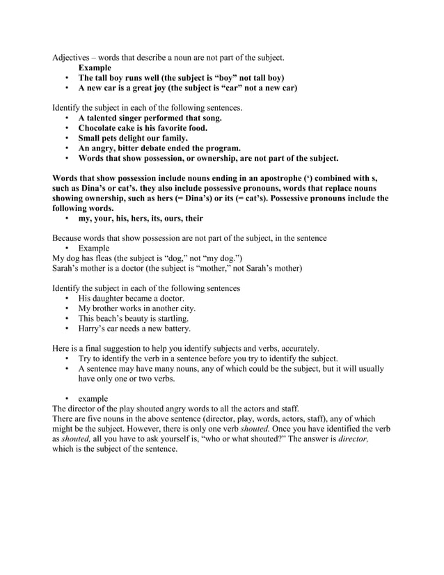 Adjectives LESSON IN NEUST SUMACAB CAMPUS | PDF