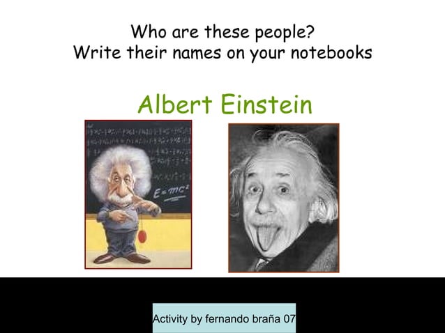 Adjectives of personality famous people-past simple | PPT