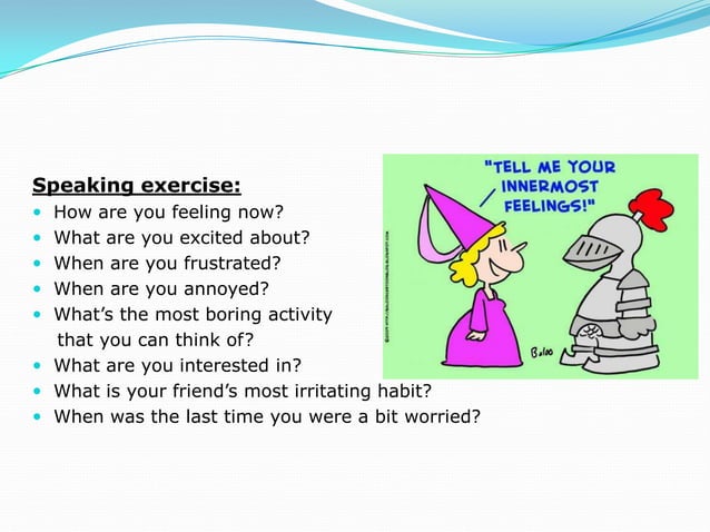 Adjectives on -ed or -ing (excited/exciting) | PPTX | Fitness and ...