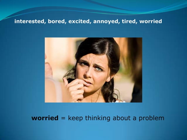 Adjectives on -ed or -ing (excited/exciting) | PPTX | Fitness and ...