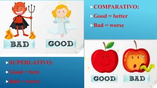 Adjectives (opposite, comparative, superlative) | PPTX