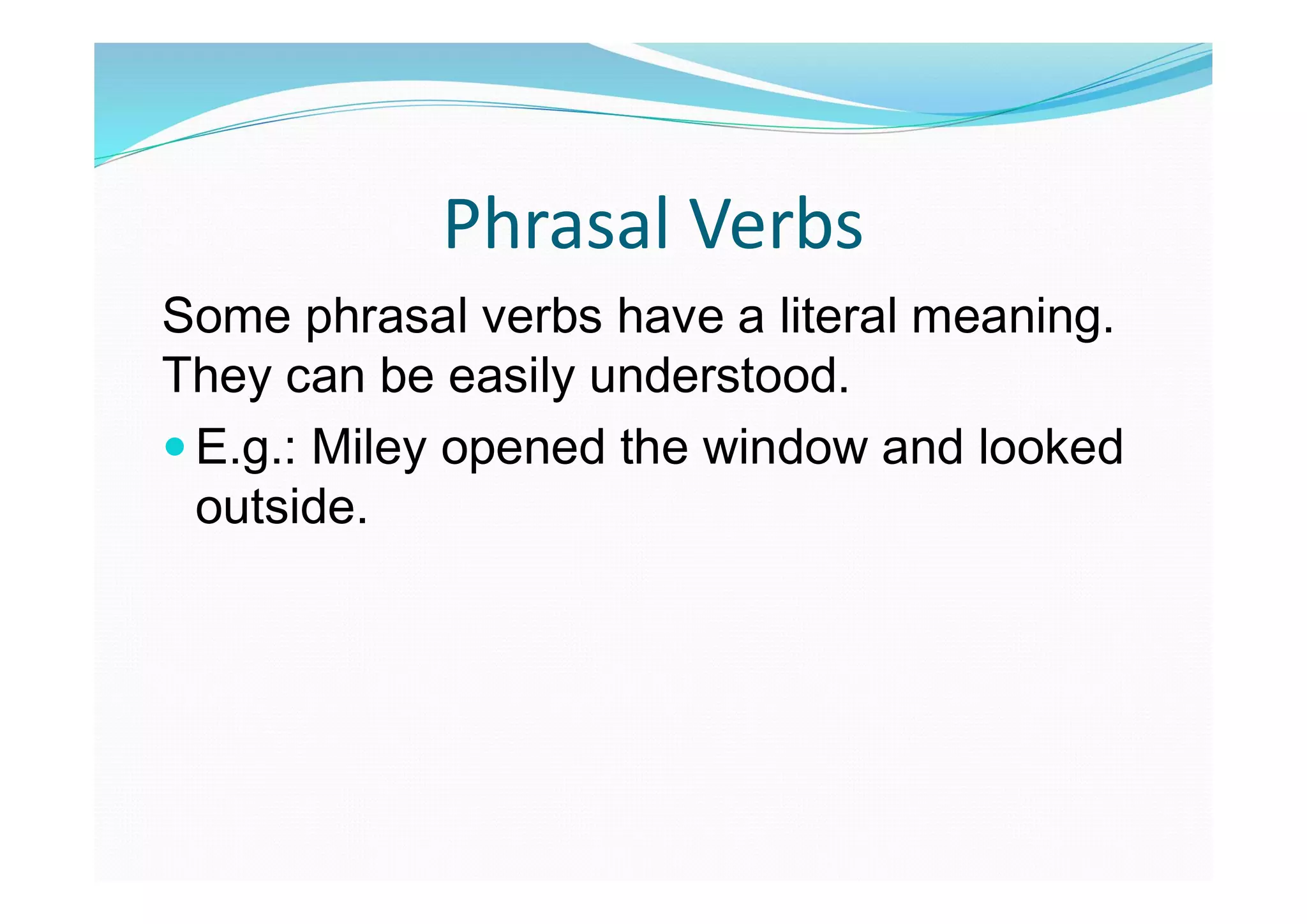 Adjectives, Phrasal Verbs, and Prepositions | PDF
