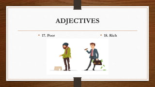 Adjectives plus exercises | PPTX