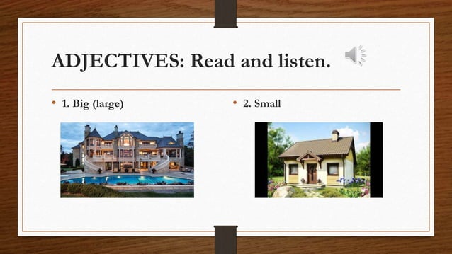 Adjectives plus exercises | PPT