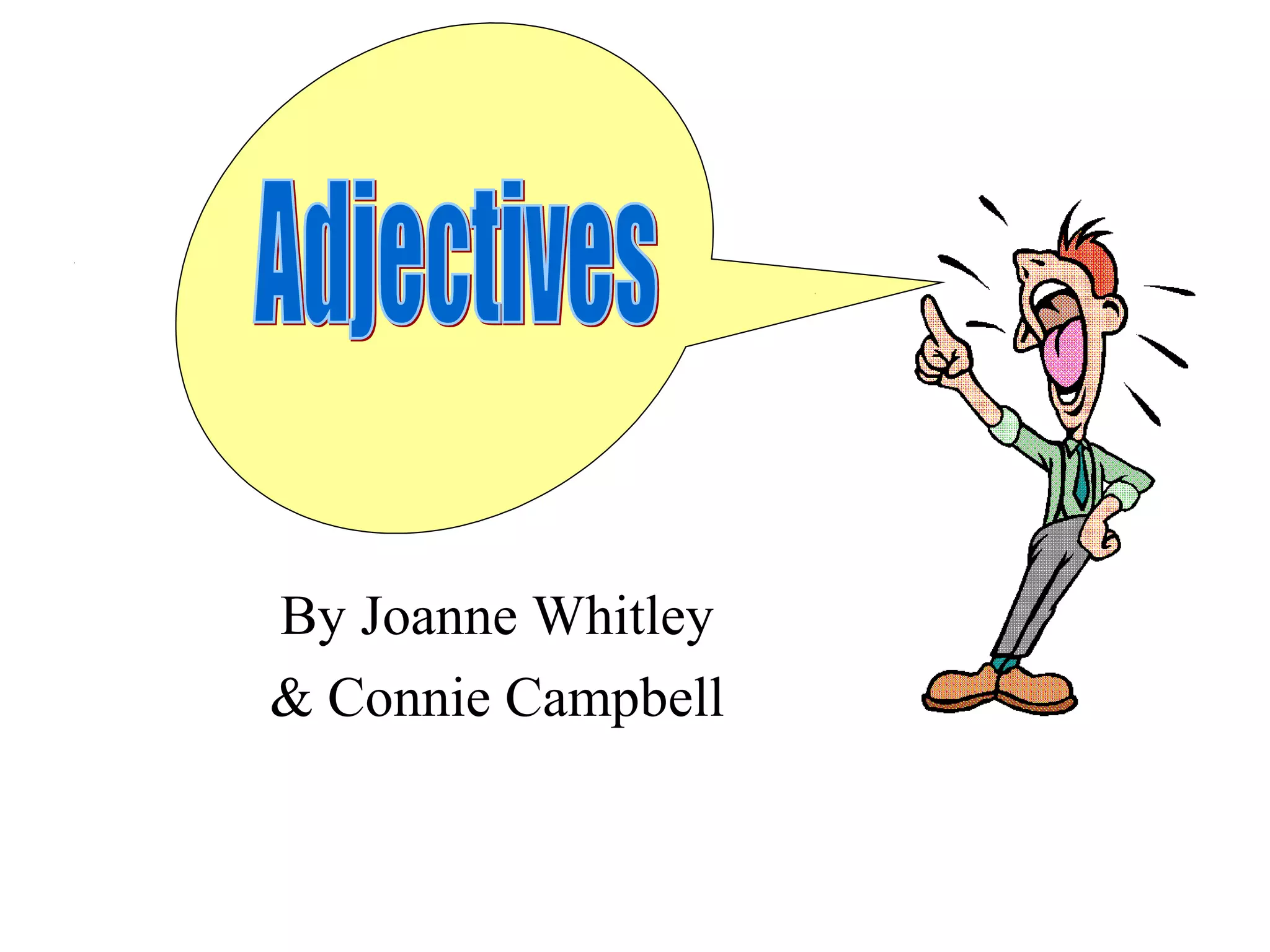 Adjectives powerpiont | PPT
