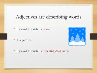 adjectives grade 6 powerpoint presentation | PPT