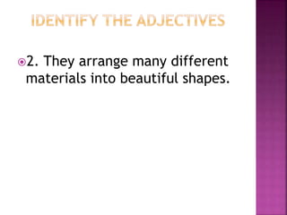 adjectives_ grade 6 powerpoint presentation | PPT