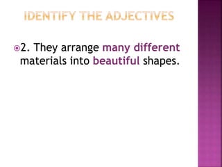 adjectives_ grade 6 powerpoint presentation | PPT