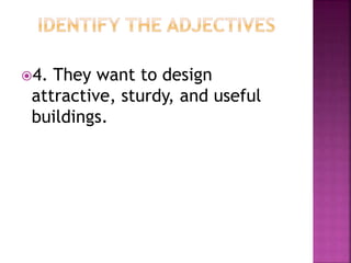 adjectives_ grade 6 powerpoint presentation | PPTX