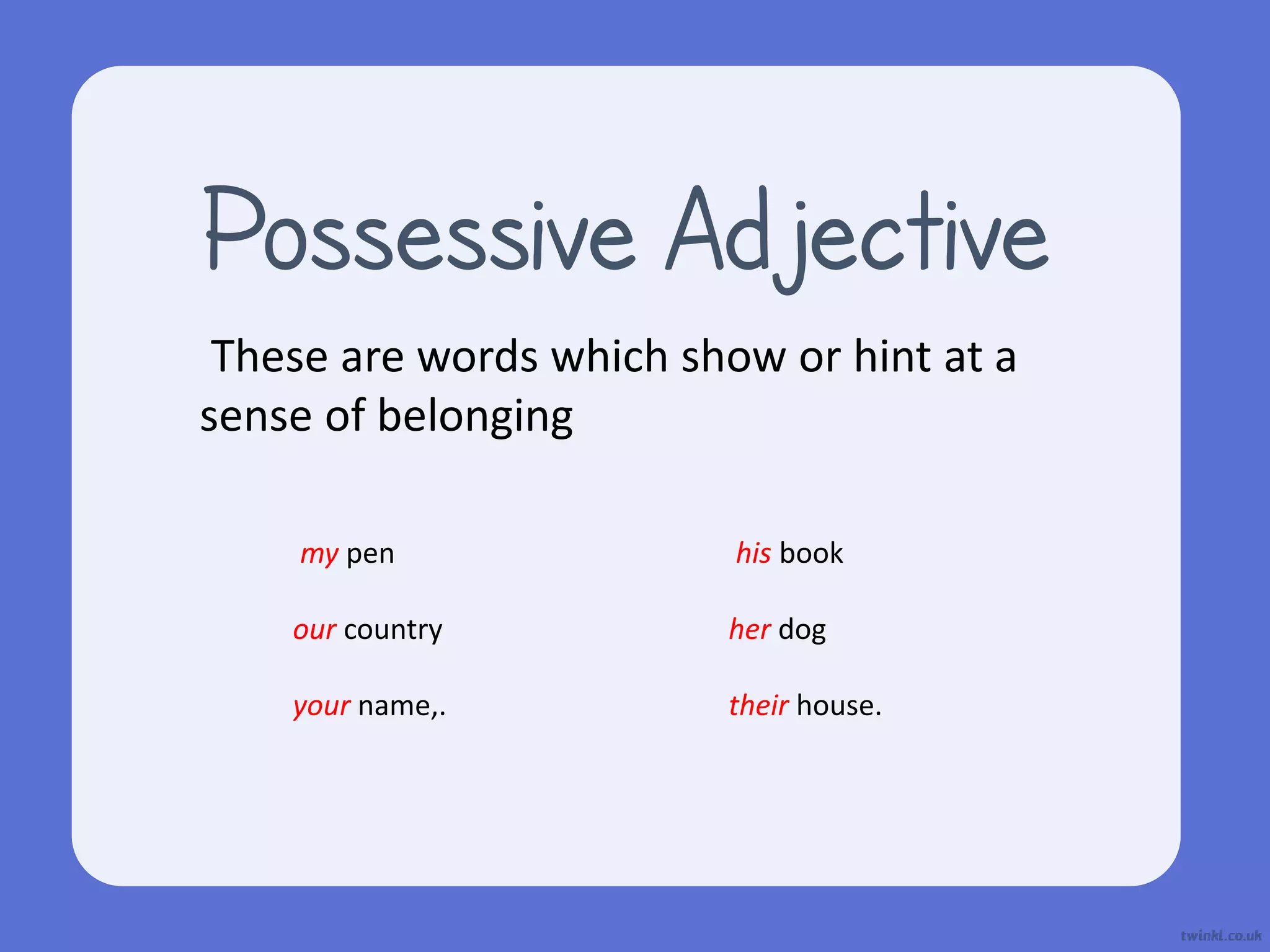 Adjectives PPT - Class.ppt