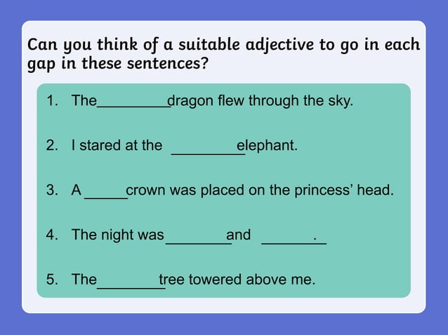 Adjectives PPT - Class.ppt