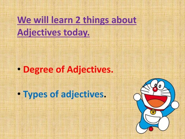 What is Adjective, Learn, Practice, enjoy | PPT