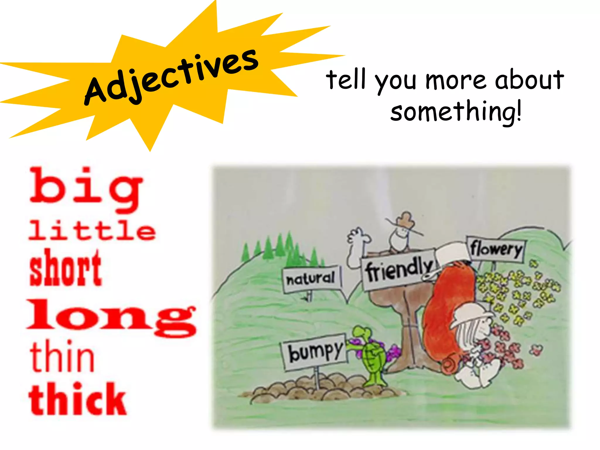 Adjectives slides | PPTX