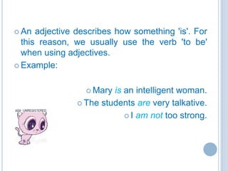 Adjectives slideshare | PPTX