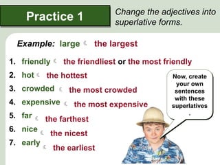 Adjectives Superlatives - Around the world in superlatives.pptx
