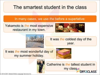 Superlative Adjectives: A Free ESL Lesson Plan Download | PDF