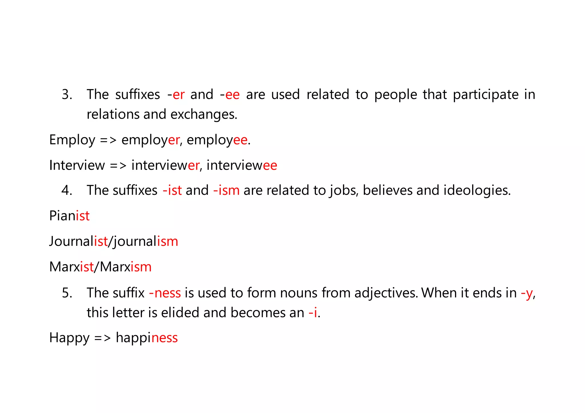 Adjective suffixes | DOCX