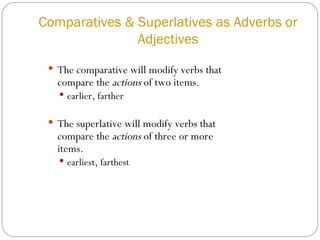 Adjectives V Sadverbs | PPT