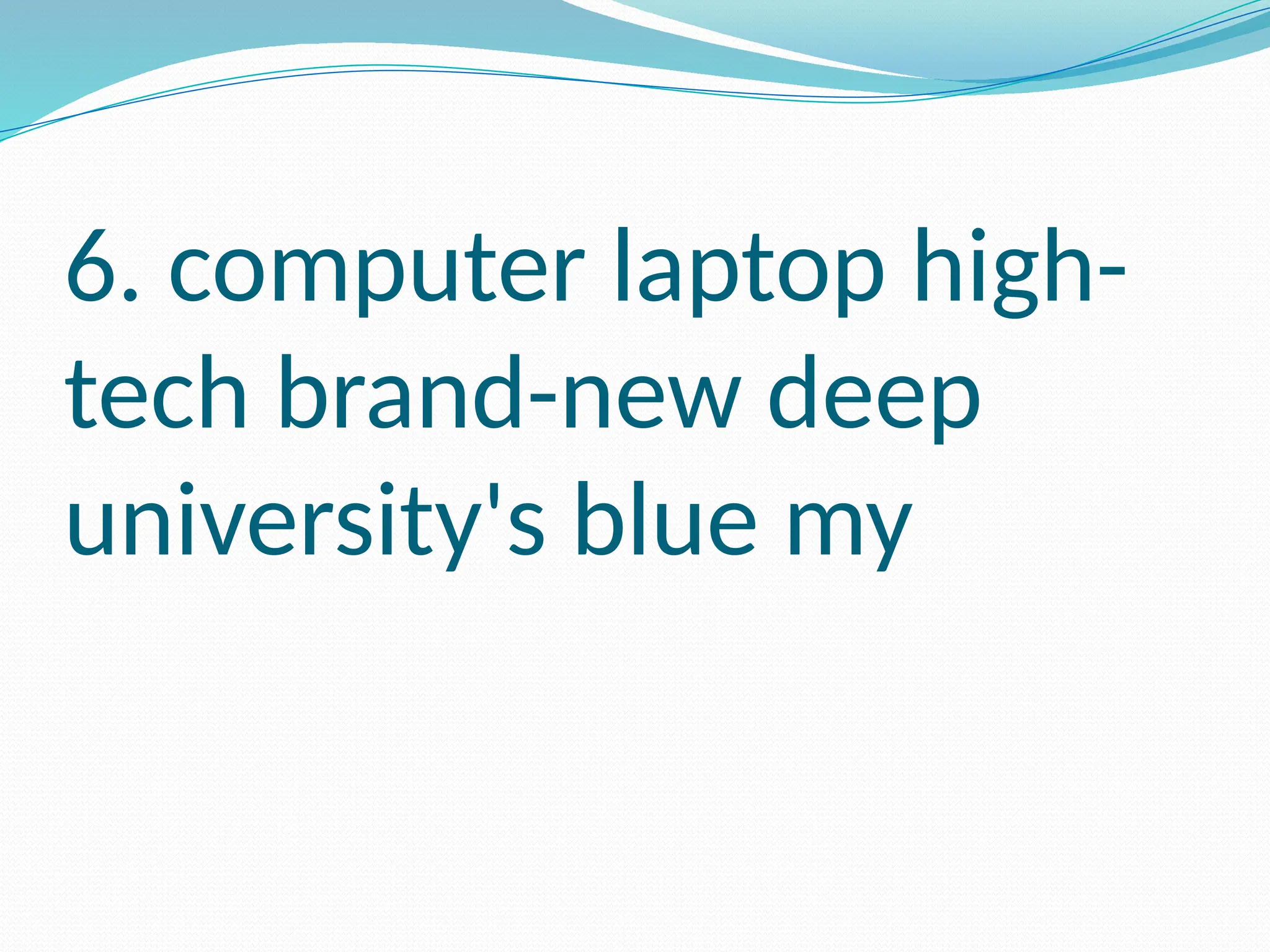 Handouts for Adjectives Word Order Test.pptx