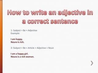 Emphatic adjectives | PPTX