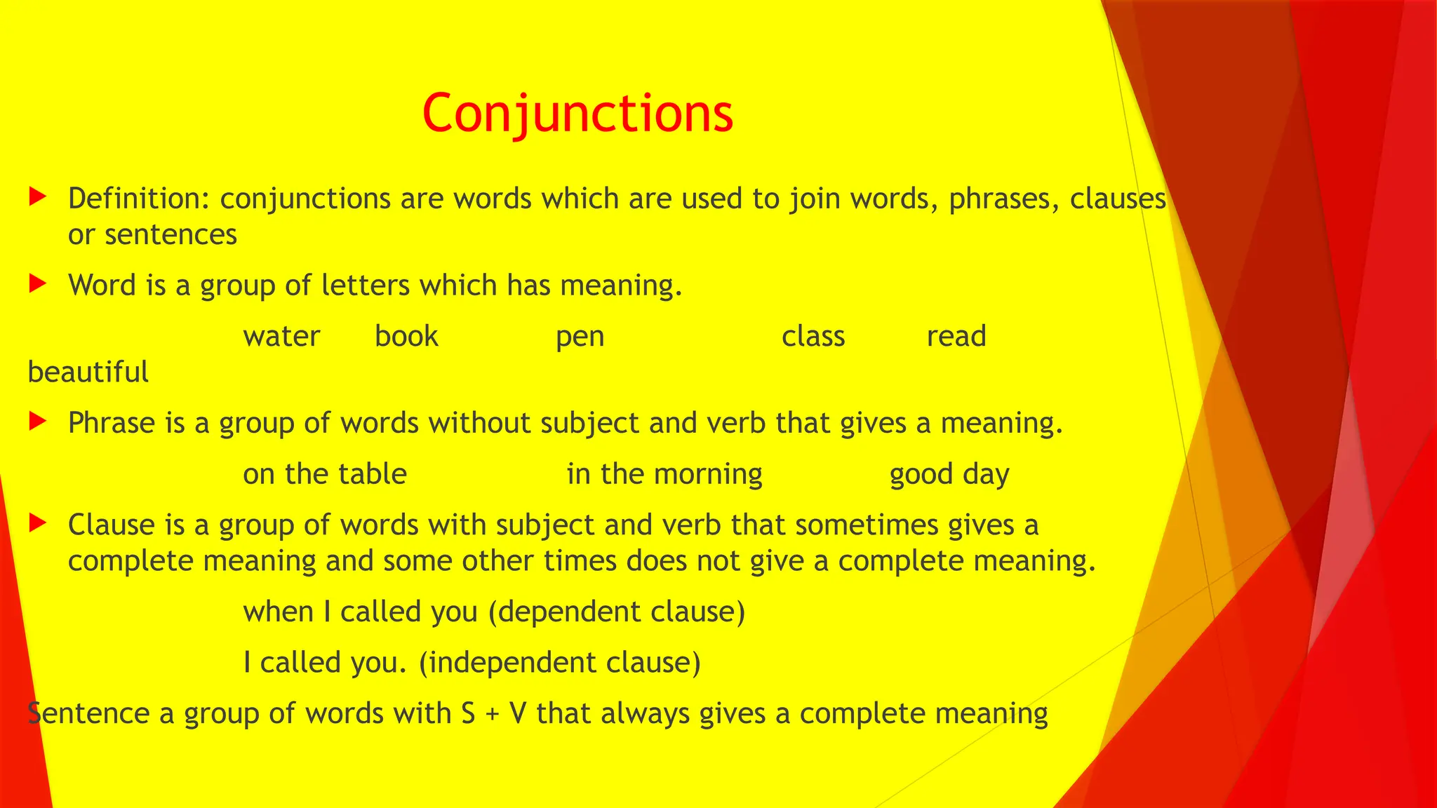 Adjective, Verb, adverb, prep and conj A1 updated.pptx
