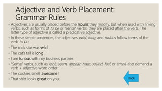 Adjetives | PPTX