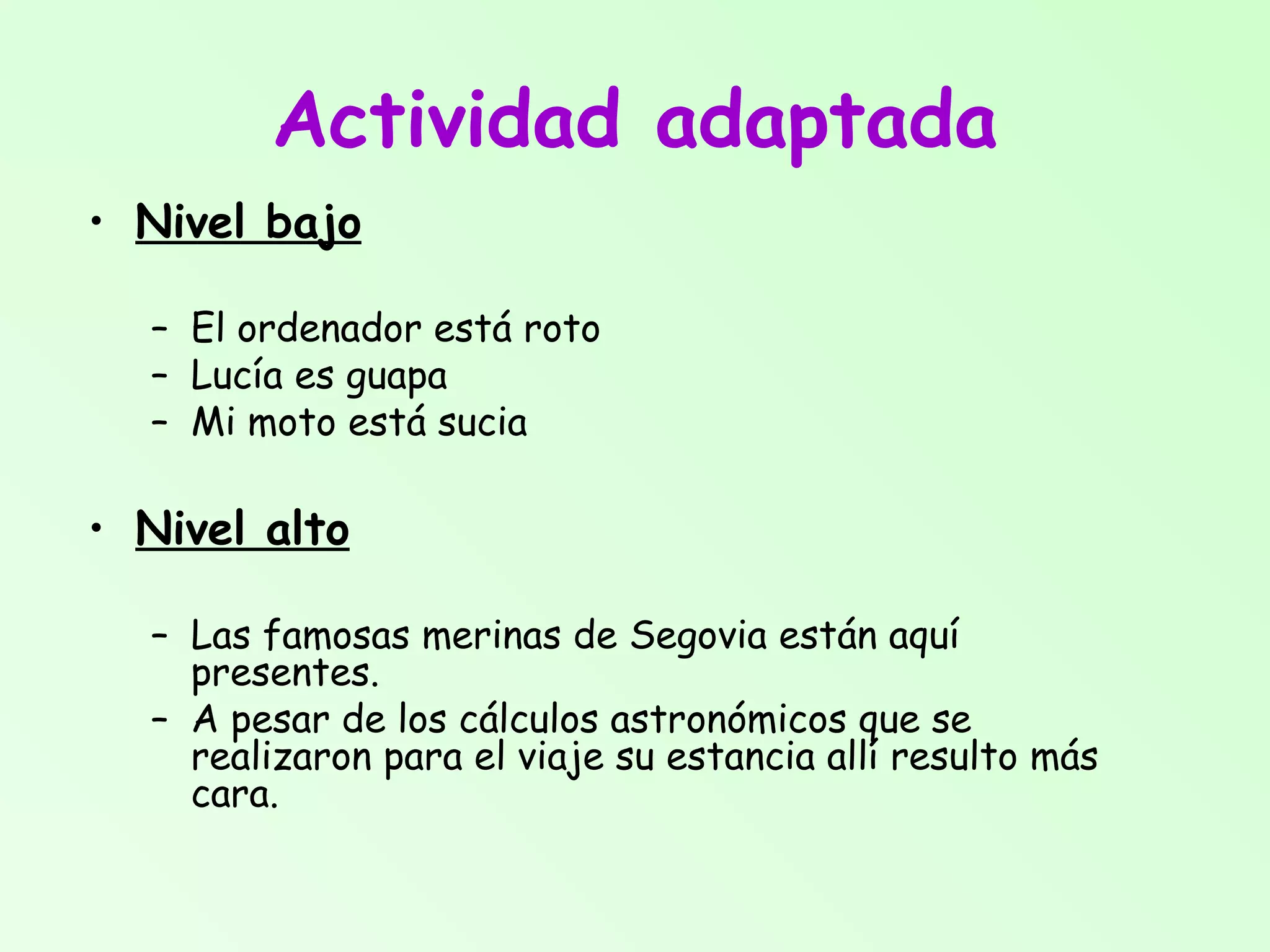 Adjetivos | PPT