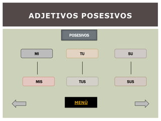 ADJETIVOS EN ESPAÑOL | PPTX