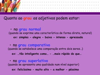Gramática - ADJETIVOS.ppt - Português - 5º ano | PPT